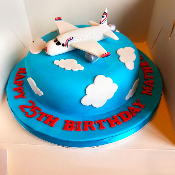 Order Online Airplane Cake | Justmygift
